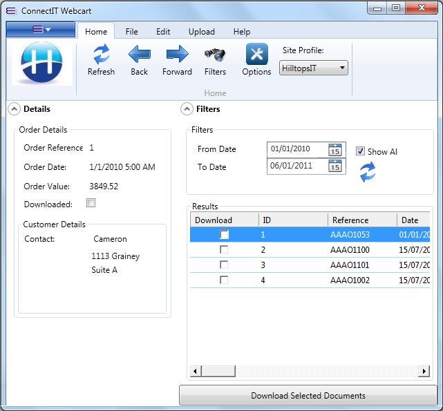 ConnectIt Pro Key Feature #1 - Front End with Multi-Document Transfer ...